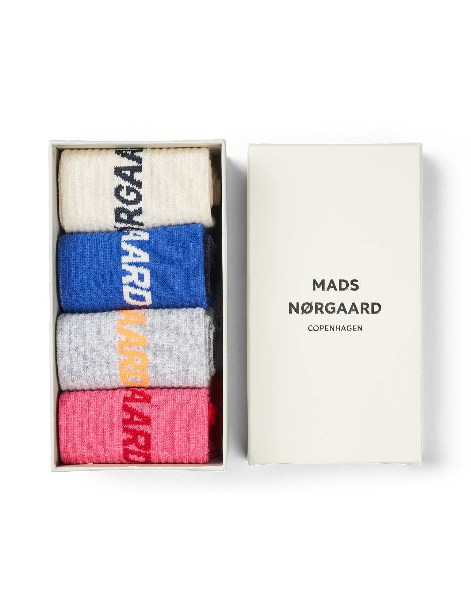 Sock Box Logo Stepper, Sock Box Mix – MADS NØRGAARD - COPENHAGEN